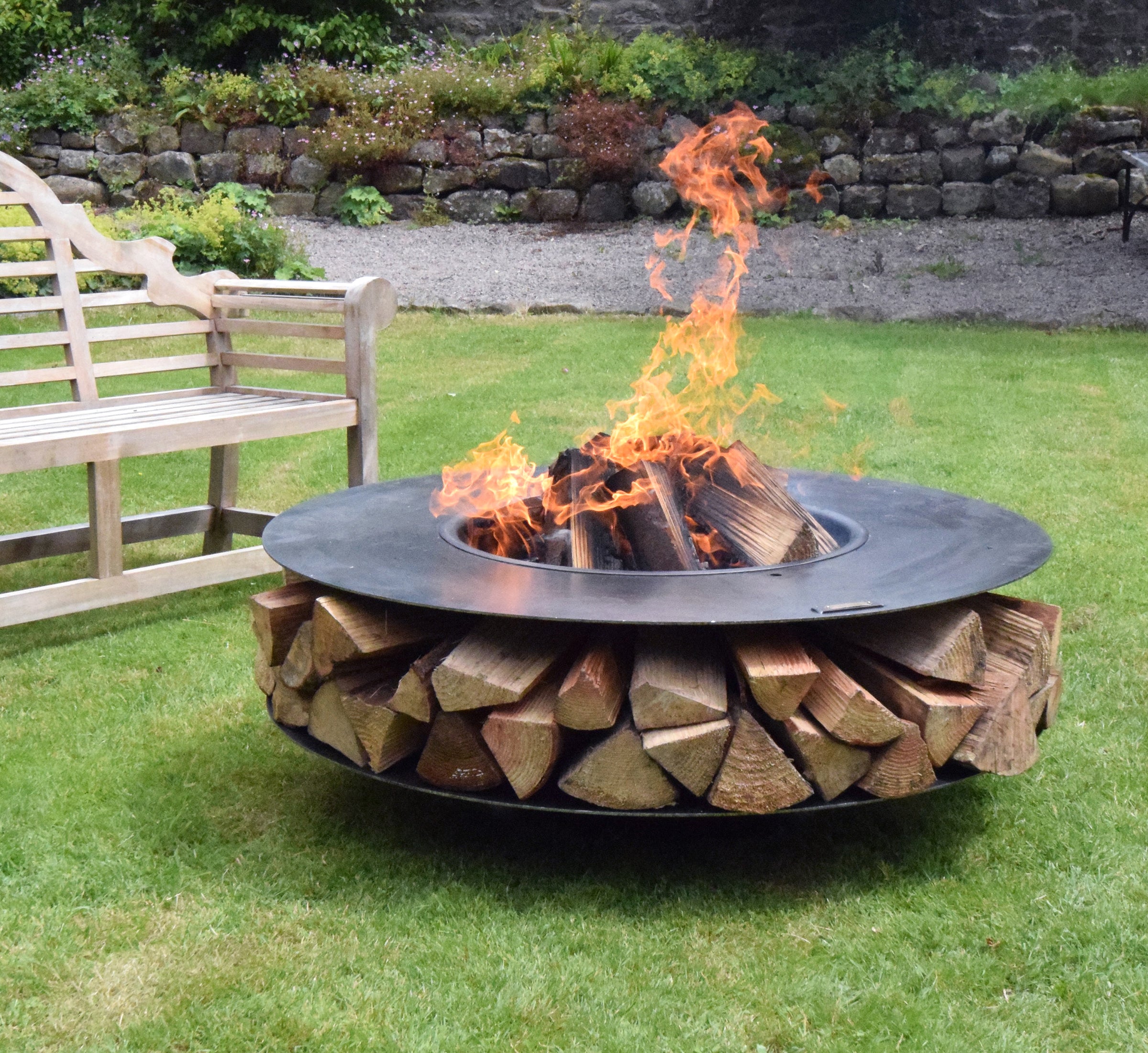 British Made Fire Pits and Log Stores – Urban Grow UK Ltd