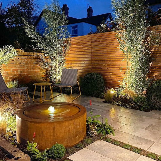 Adezz Corten Steel Round Circular Water Table | Urban Grow – Urban Grow ...