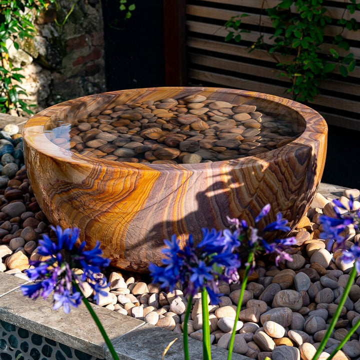 Stone Water Features & Slate Garden Fountains | Luxury Outdoor Designs ...