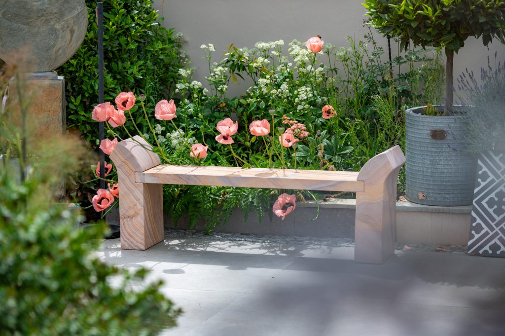 Strabo Rainbow Stone Bench – Urban Grow UK Ltd