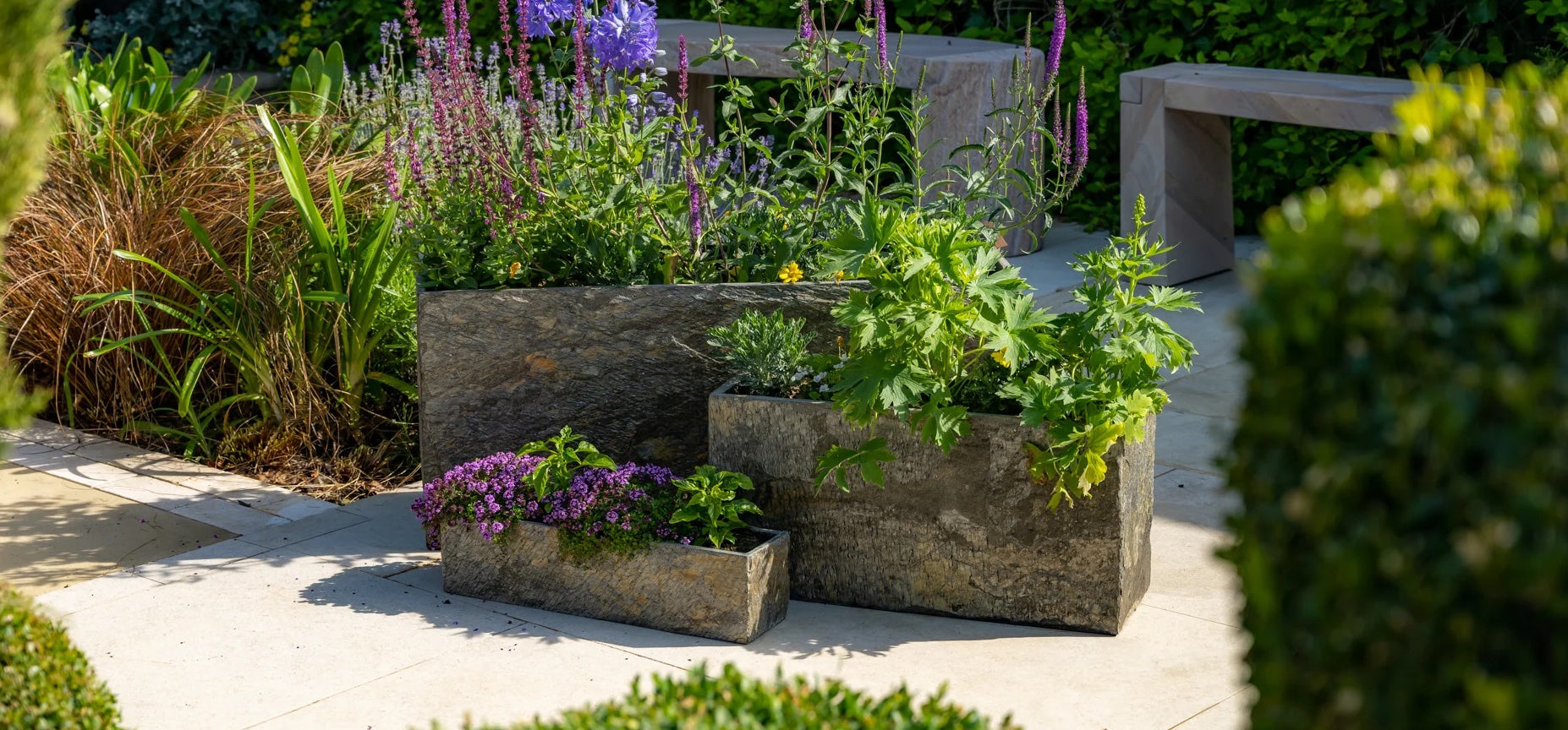 Sandstone Planters & Stone Troughs for Gardens | Urban Grow – Urban ...