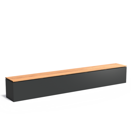 Aluminium socle bench seat – Urban Grow UK Ltd