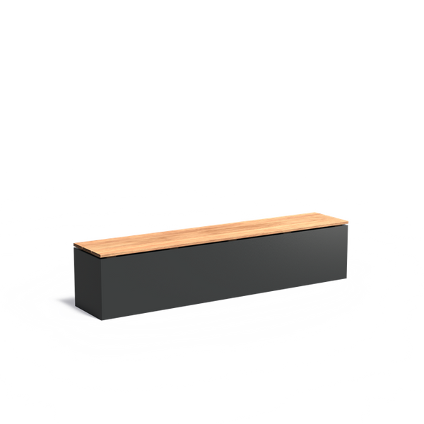 Aluminium socle bench seat – Urban Grow UK Ltd