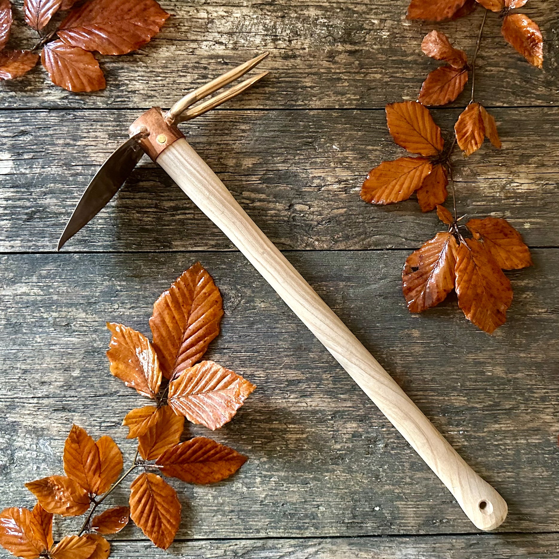 Copper Weeding Hoe Vida – Urban Grow UK Ltd