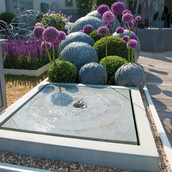 Qube Galvanised Steel Square Water Table – Urban Grow UK Ltd