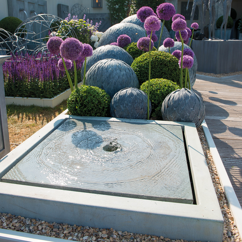 Qube Galvanised Steel Square Water Table – Urban Grow UK Ltd