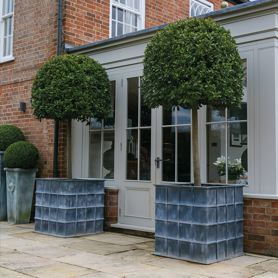 Zinc Galvanised Planters – Urban Grow UK Ltd