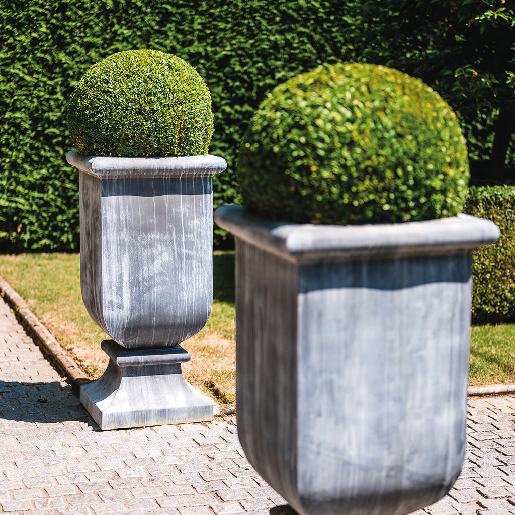 English Galvanised Steel Planter – Urban Grow UK Ltd