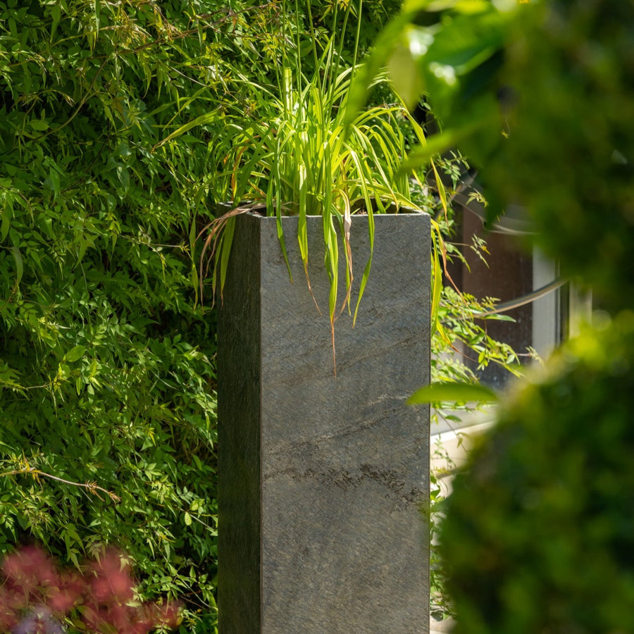 Carved Stone Planters | Natural Slate & Sandstone Garden Planters ...