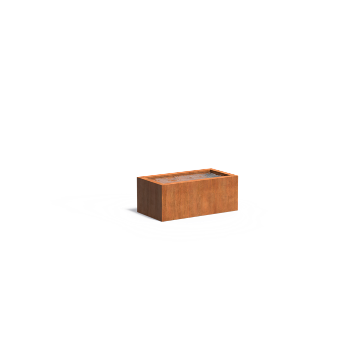 Corten Steel Adezz Water Table 2000 x 800 x 400mm | Corten Steel Water ...