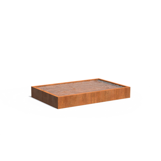 Adezz Corten Steel Water Feature | Corten Steel Pond – Urban Grow UK Ltd